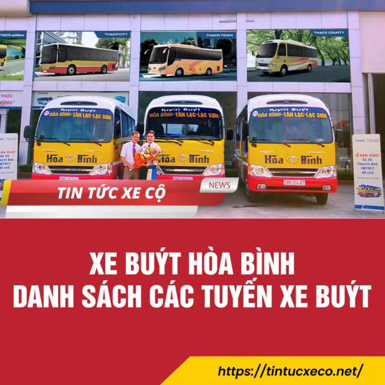 Lộ trình 17 tuyến xe buýt Thái Nguyên [CẬP NHẬP MỚI NHẤT] 24/10/2025